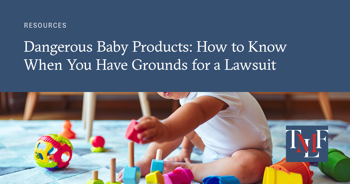 How Dangerous Baby Products Can Lead to a Lawsuit