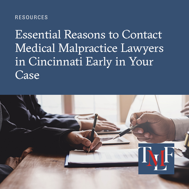 Why You Need to Contact Medical Malpractice Lawyers in Cincinnati Quickly